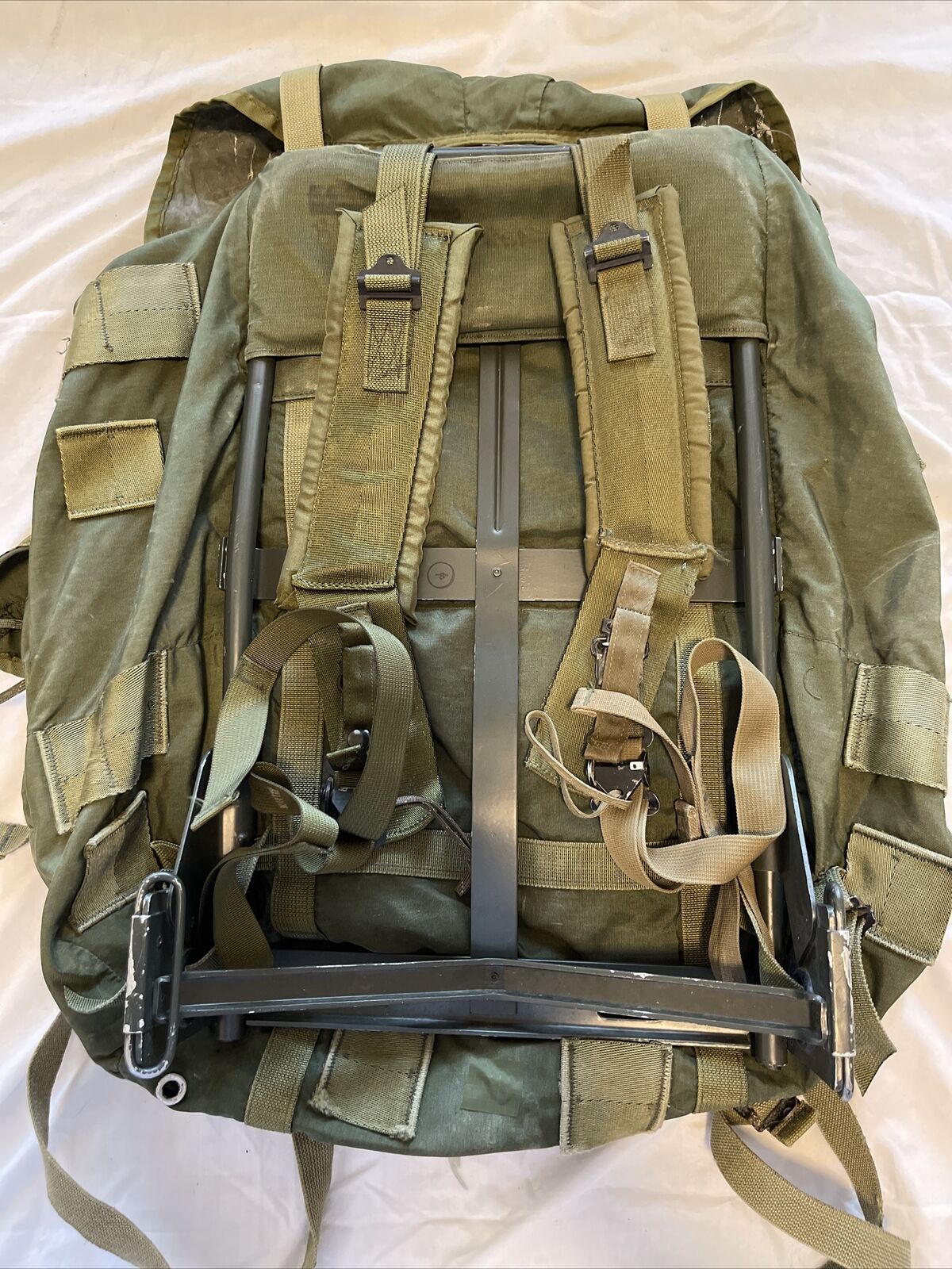 US MILITARY ALICE Combat Field Pack - LARGE - COMPLETE w Frame Straps ...